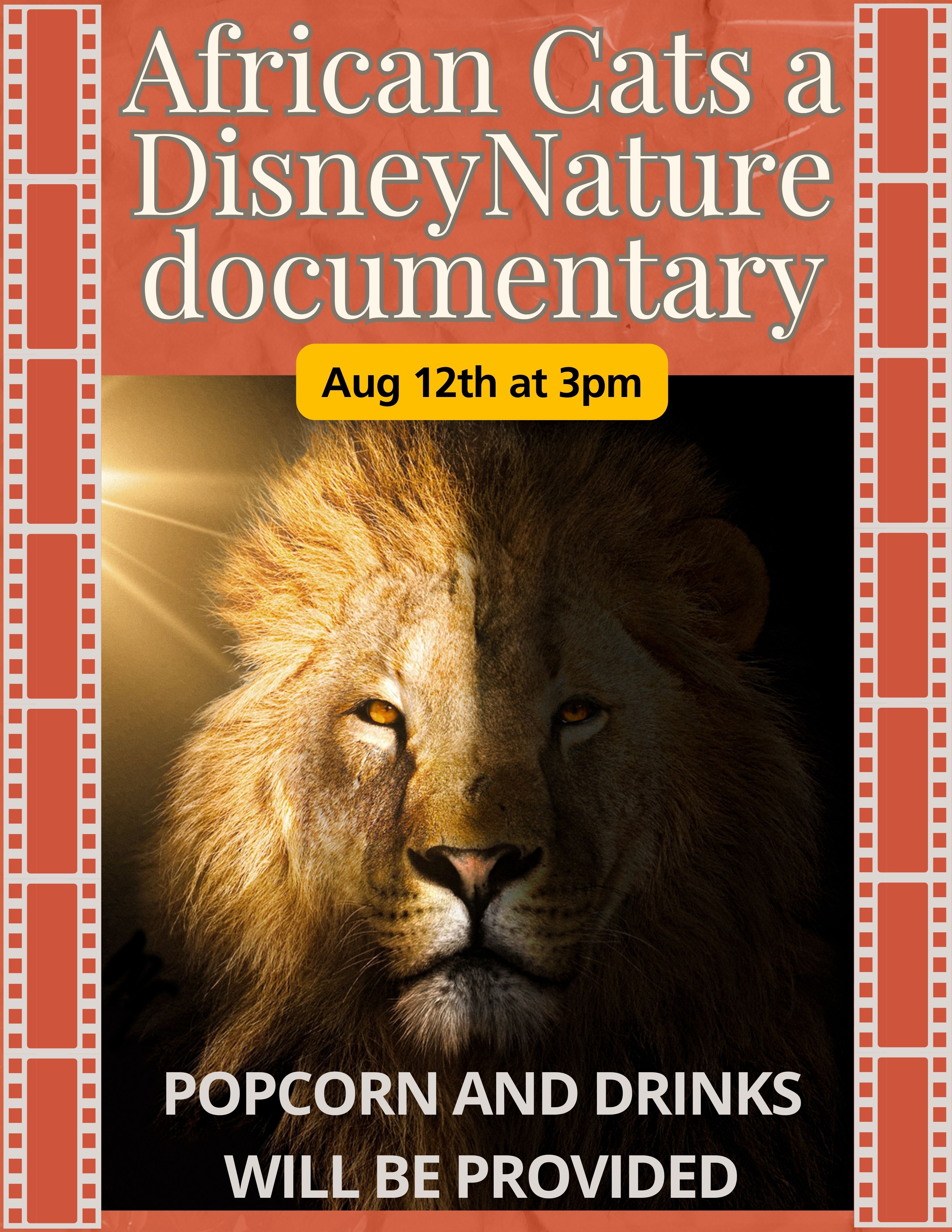 Disney Nature Documentary - African Cats | Valparaiso FL